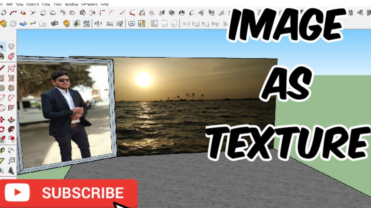 SketchUp Tutorial Image As Texture How To Import Image As Texture sketchup-tutorial-image-as-texture-how-to-import-image-as-texture