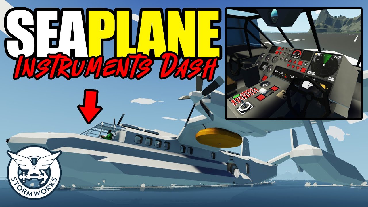 High-Quality Dashboard Installation on Seaplane in STORMWORKS! - YouTube