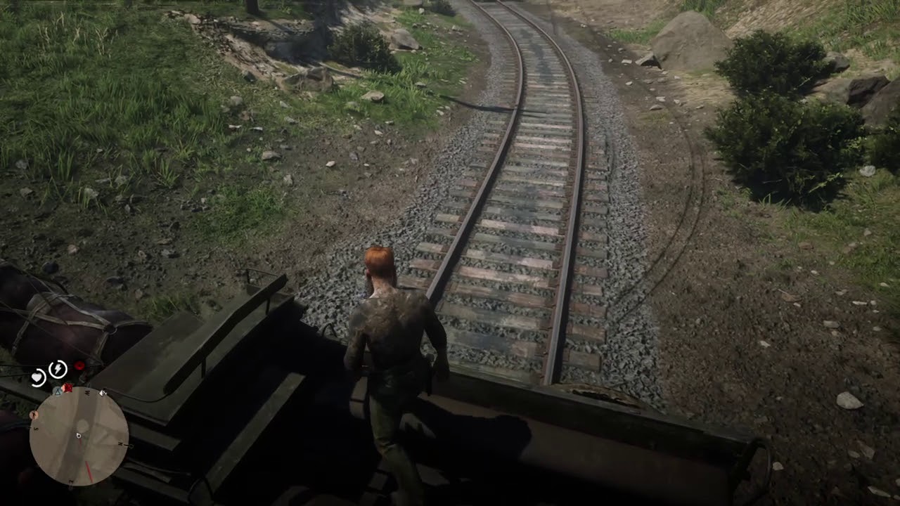 What it looks likes to get ran over by a train - YouTube