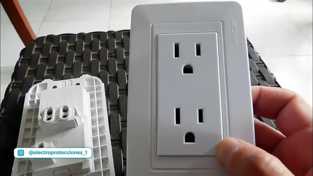 Tomacorriente Doble Como Instalar👈 - YouTube