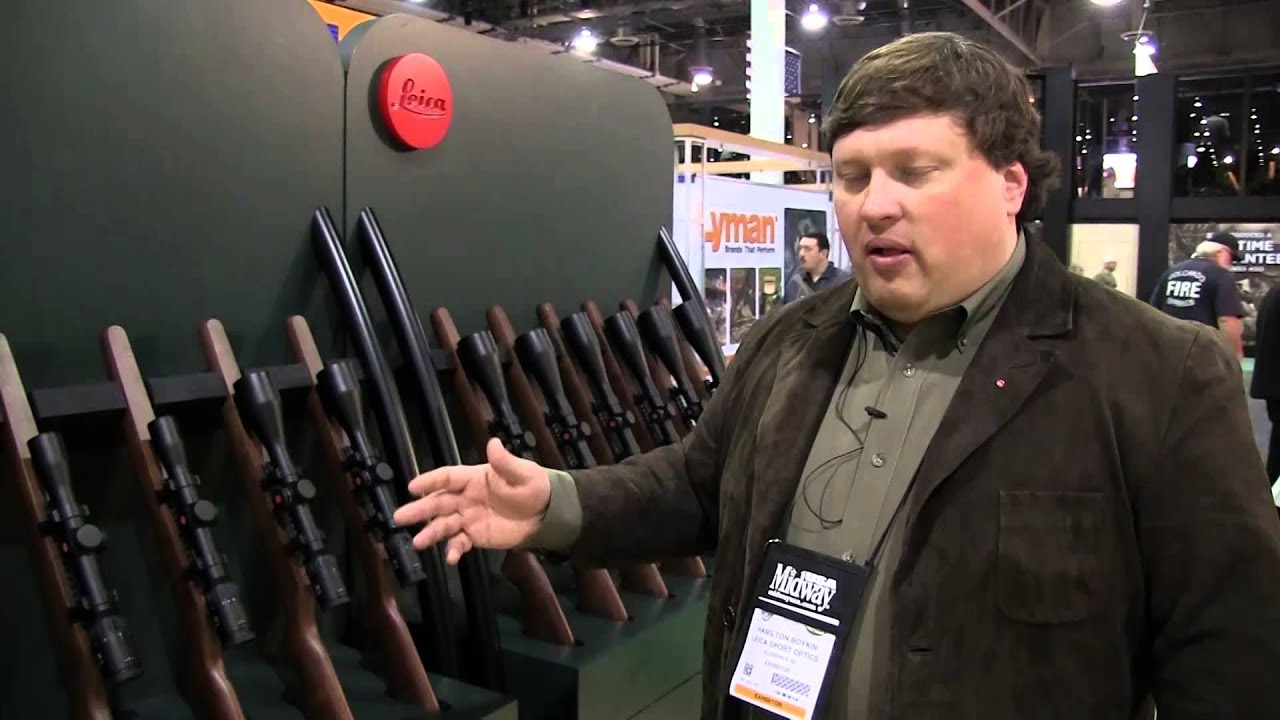 Sportoptics.com visits Leica Booth at 2015 Shot Show - YouTube