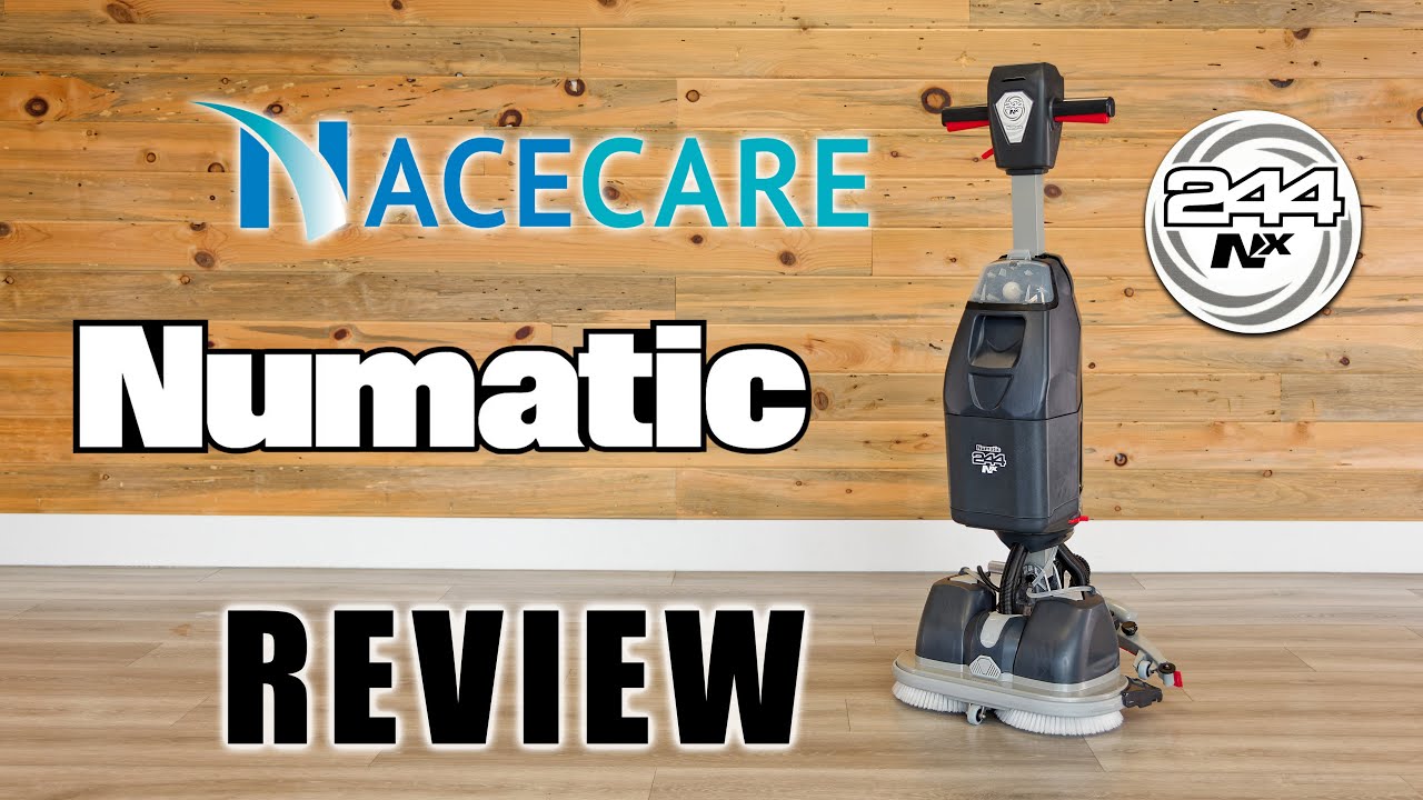 Numatic (NaceCare) 244 NX Floor Scrubber - YouTube