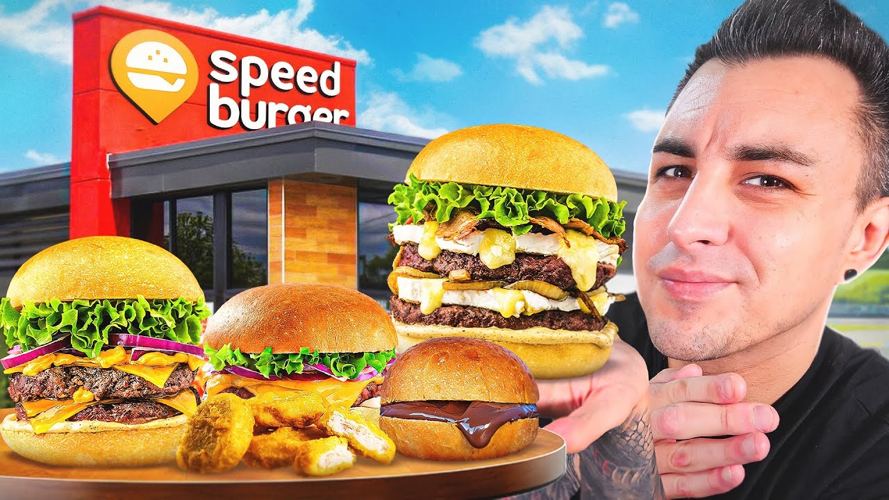 Je teste SPEED BURGER le burger rapide ! - YouTube