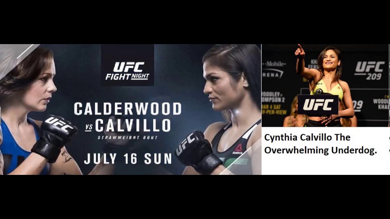 Cynthina Calvillo Being Counted Out Vs Joanne Calderwood - YouTube