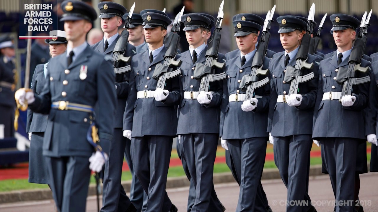 RAF Joint Graduation Rehearsals | British Armed Forces News - YouTube