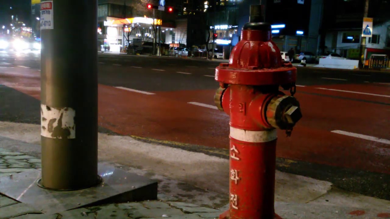 fire hydrant. midnight. Korea Seoul. 2020. 03. 07. 1. Absence makes the ...