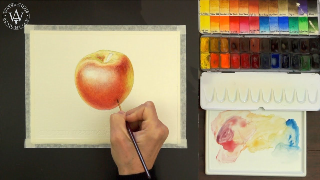 Watercolor Retouching - YouTube
