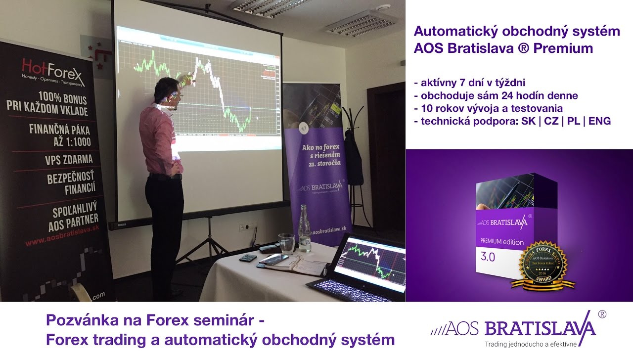 Pozvánka na Forex seminár - Forex trading a automatický obchodný systém ...