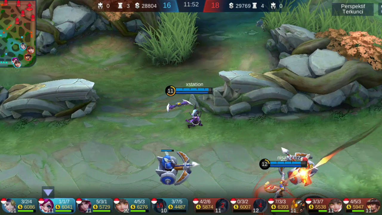 Nana dikasi buff merah & build MM | MVP | Mobile Legends Bang Bang ...