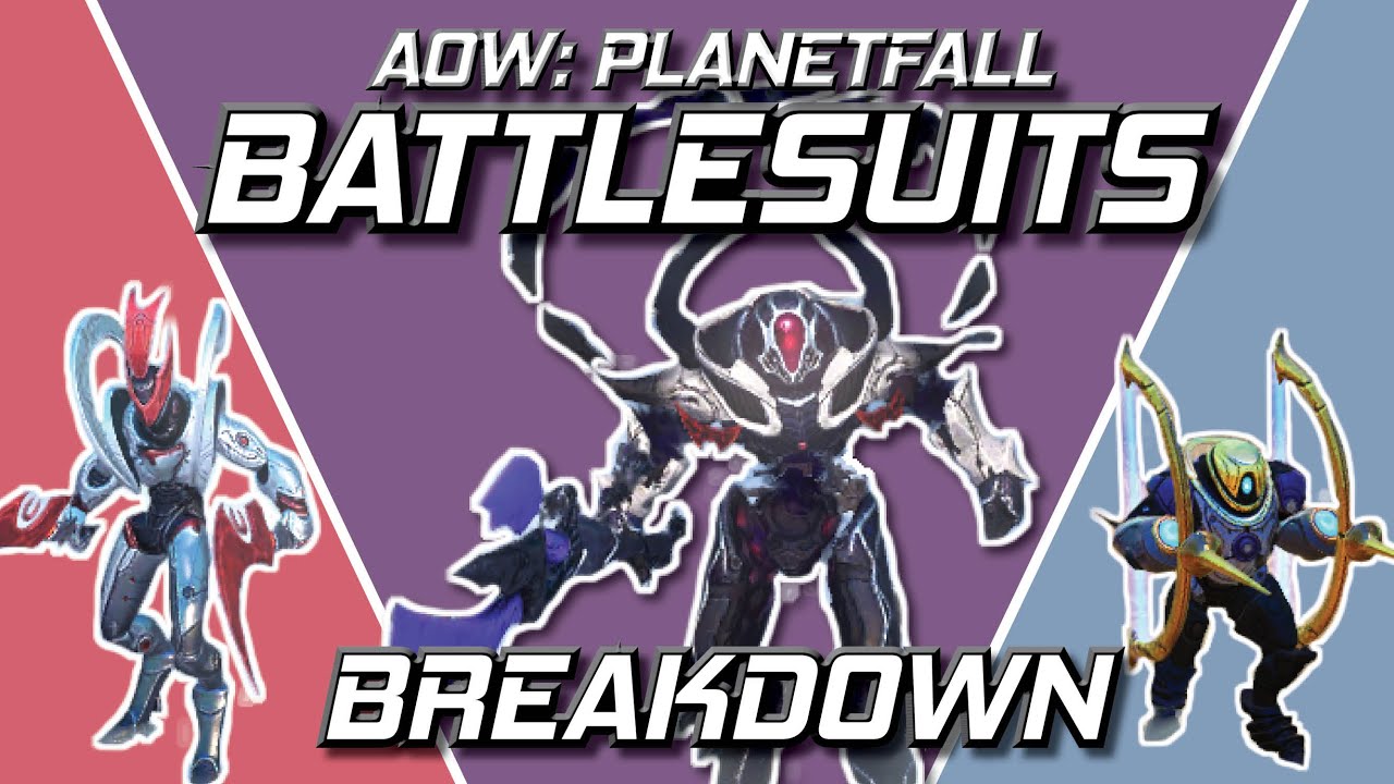 Oathbound Battlesuits Options in AoW: Planetfall - YouTube