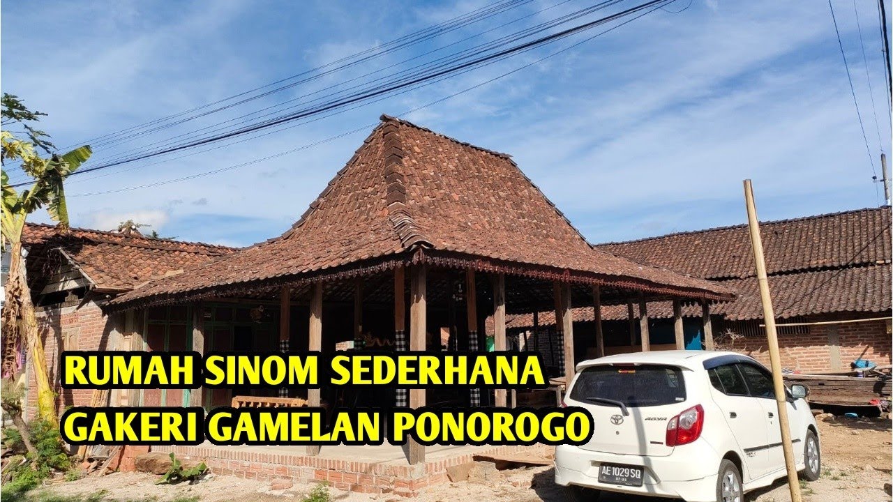 RUMAH SINOM SEDERHANA Galery Gamelan Ponorogo - YouTube