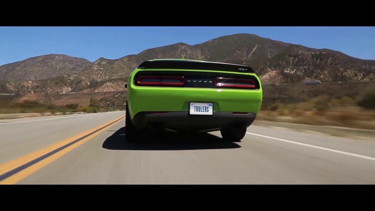 dodge Challenger logo Trulers 720p Lic Plate - YouTube