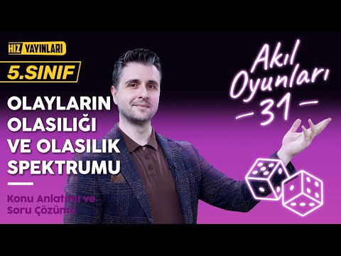 5. Sınıf Matematik - Olayların Olasılığı ve Olasılık Spektrumu (2024-2025)