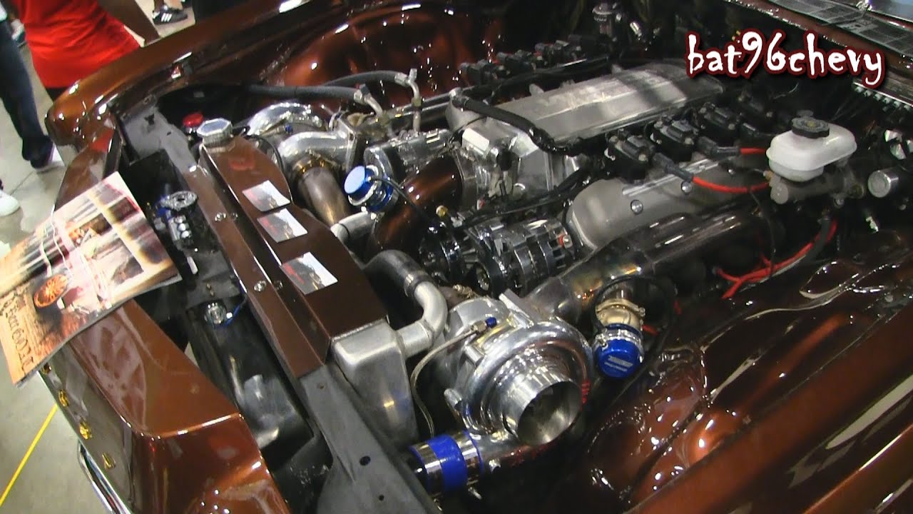 TWIN TURBO LS7 71 Caprice Donk Vert on 26" Forgiatos, @ Forgiato Fest ...