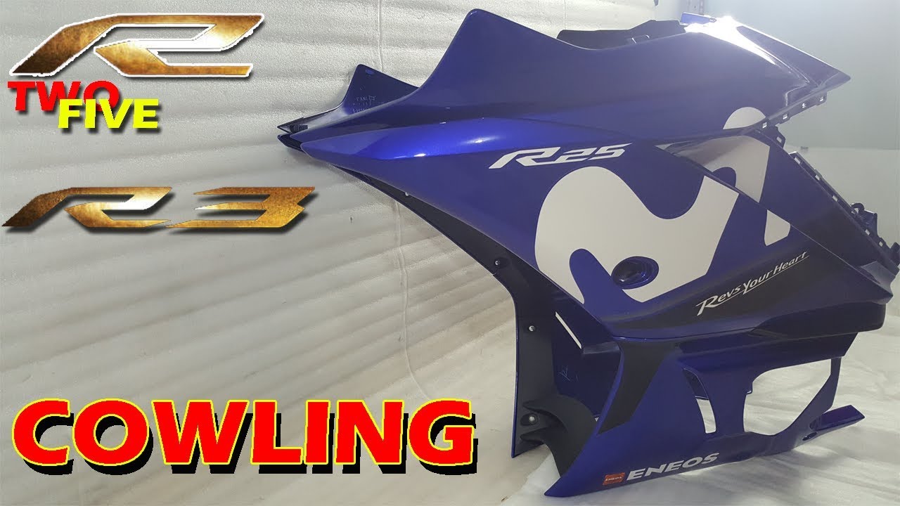 CONVERT YZF-R25/R3 OLD TO YZF-R25/R3 2019 #02 COWLING - YouTube
