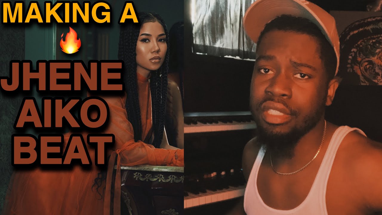 Making A CRAZY JHENE AIKO R&B Type Beat Using KEYSCAPE Felt Piano ...