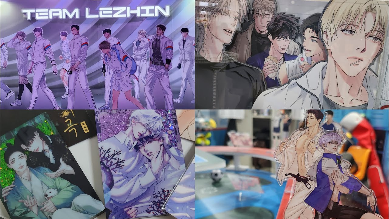 레진코믹스 2024 팀레진 팝업 스토어 후기 TEAM LEZHIN Popup Store Review & Unboxing ...