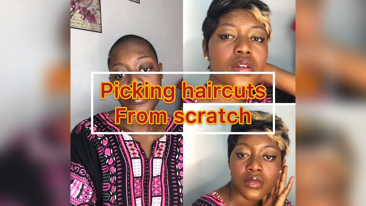 PIXIE HAIRSTYLE, easy installation from scratch - YouTube