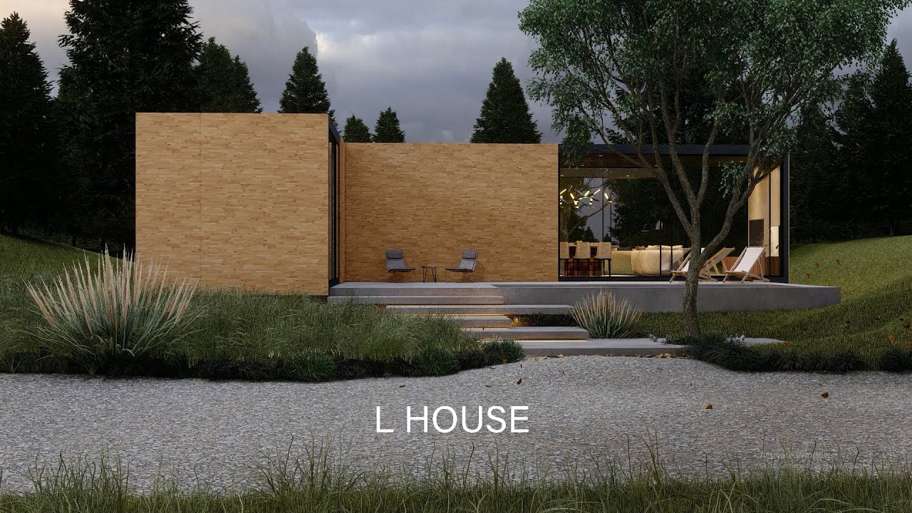 Simple House | L HOUSE | 2Bedroom - YouTube