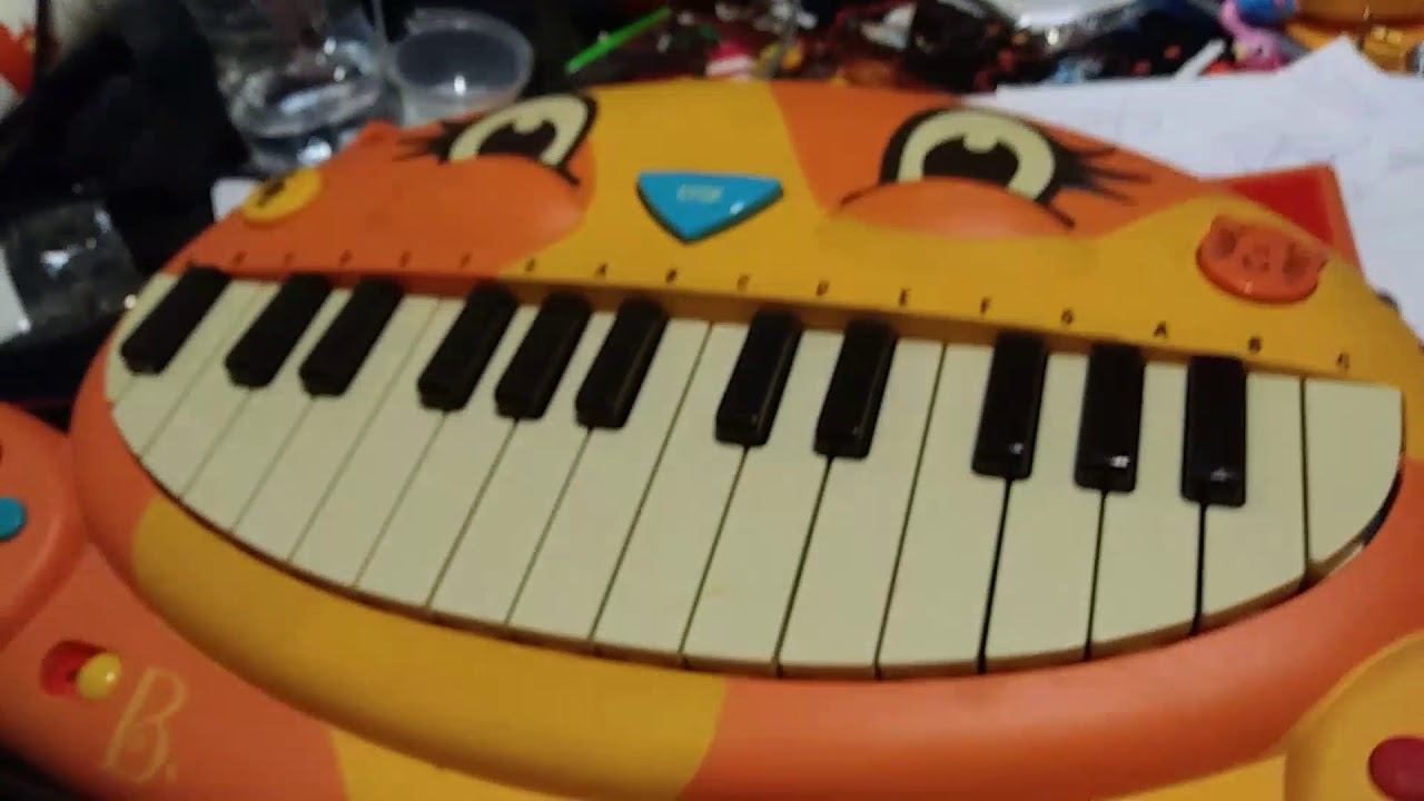 How to play jeffy's rap why on the cat piano - YouTube