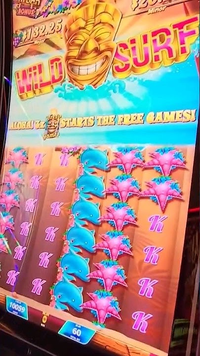 Wild Surf Slot Machine is HOT #lasvegas #slotwin #casino - YouTube
