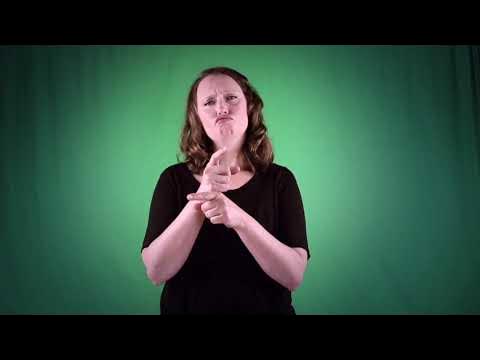 Right (correct) ASL - YouTube