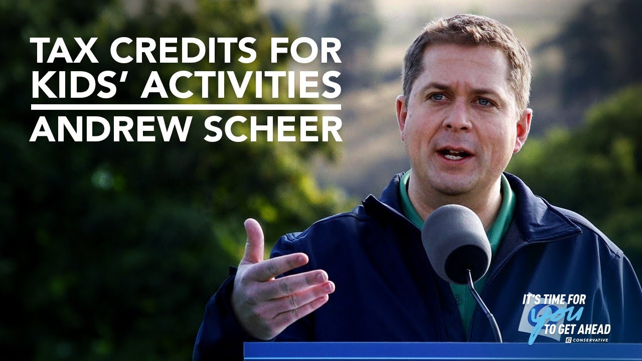 Tax credits for kids’ activities | Andrew Scheer - YouTube