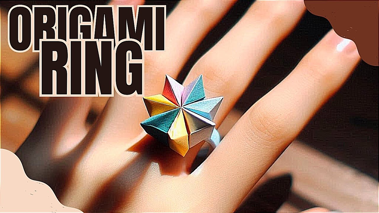 How to Make the World’s Best Origami ring 💍 ️” #origami #ring - YouTube