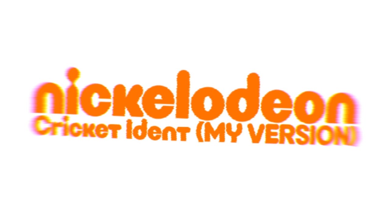Nickelodeon Cricket Ident (MY VERSION) - YouTube