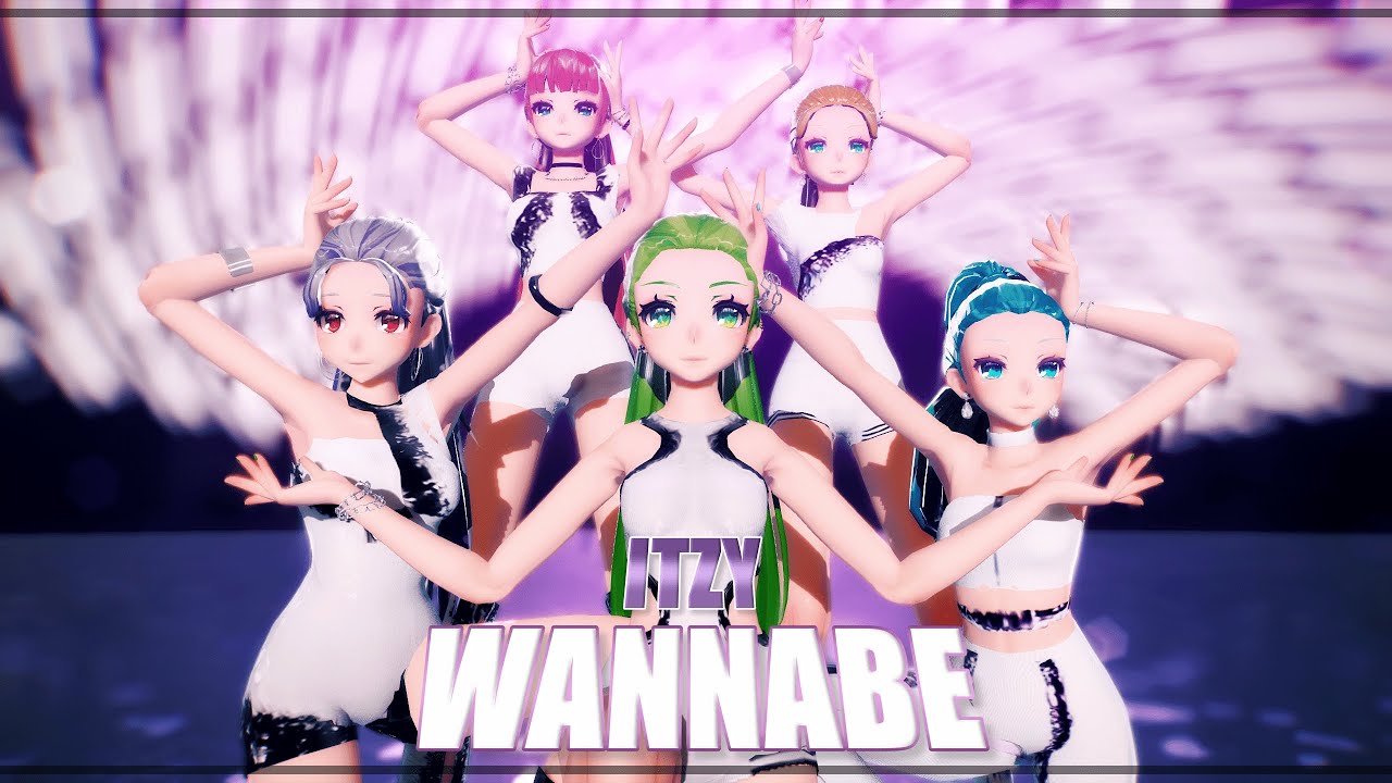 【MMD】 ITZY(있지) - WANNABE [4K/60FPS] - YouTube