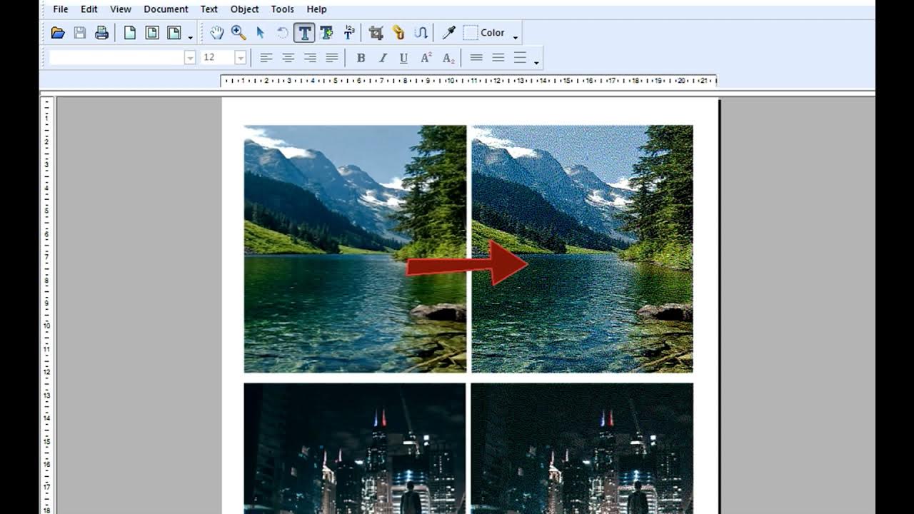 dithering algorithm (Floyd–Steinberg dithering) in Delphi - YouTube