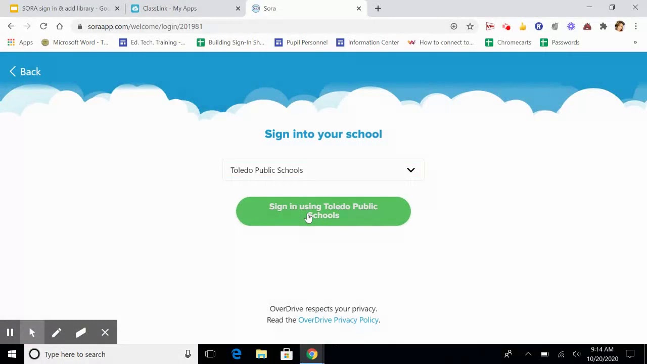 How To: SORA sign in & add library - YouTube