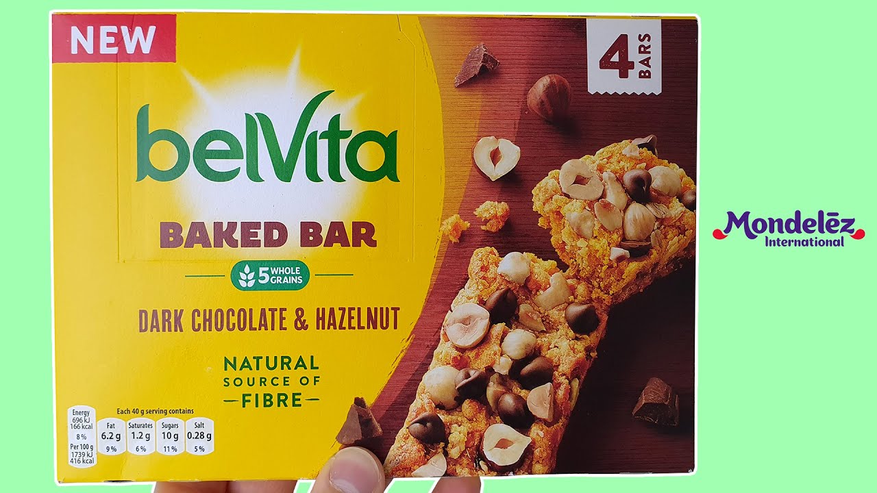 Belvita Breakfast Dark Chocolate & Hazelnut Baked Bar (Review ...