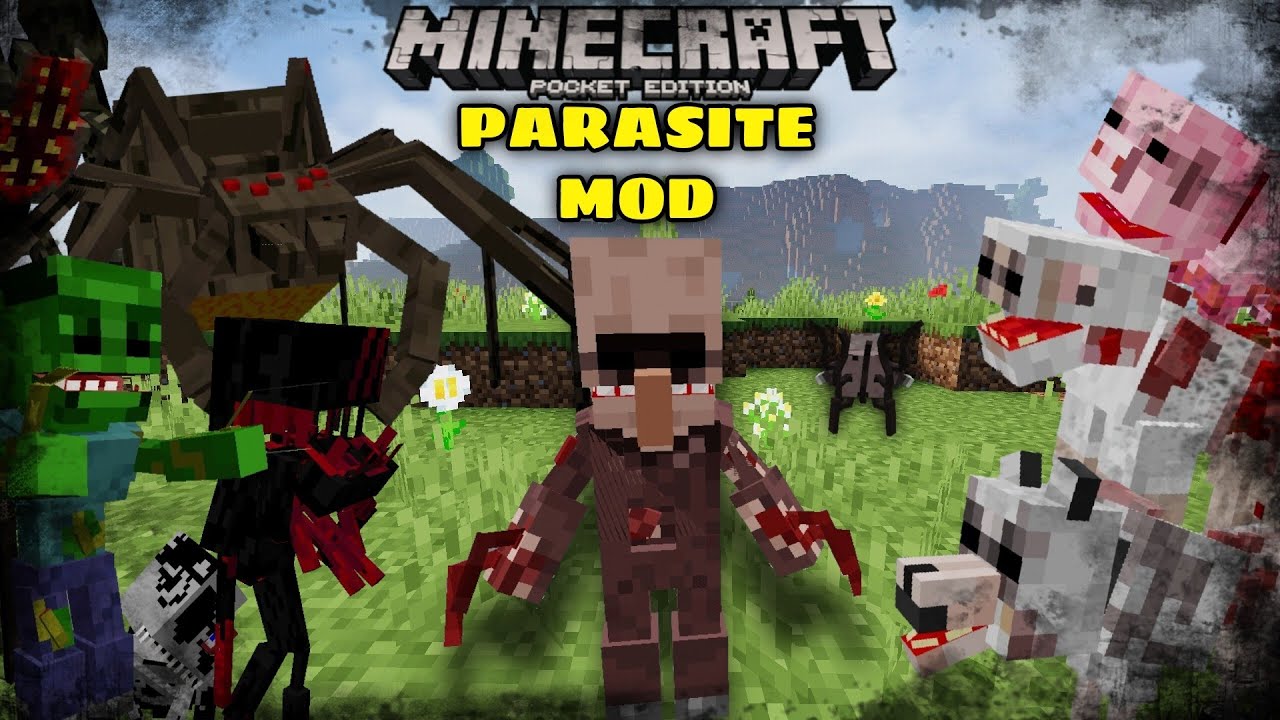 Minecraft PE Parasite Modu En Efsane Survıval Modlarından (İndirme ...