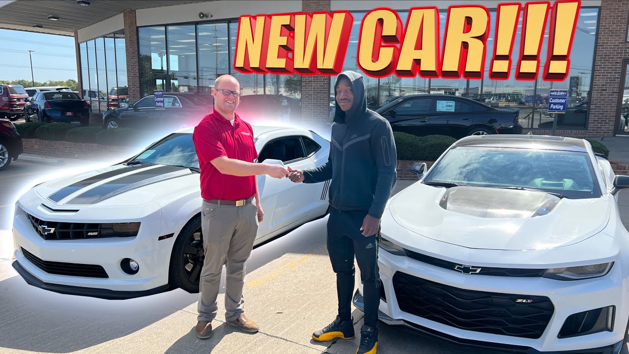 TAKING DELIVERY OF HIS FIRST CAMARO!!***EXCITING*** - YouTube