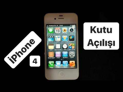 İPhone 4 Kutu Açılışı (Sene 2010)