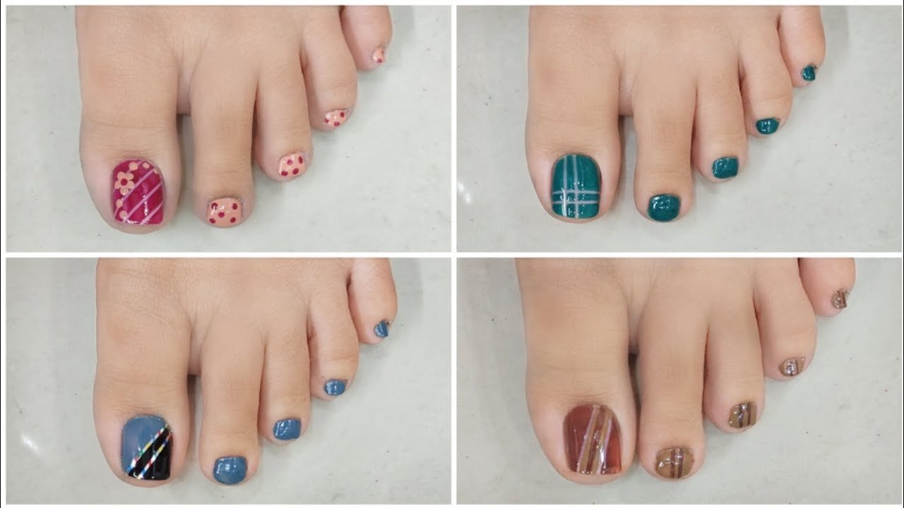 New Foot Nail Art Designs | Glamorous Foot Nail Art | Unique Designs ...