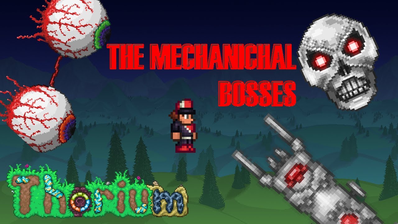 Vanilla Boss Fights 5! Thorium Expert Bard - YouTube