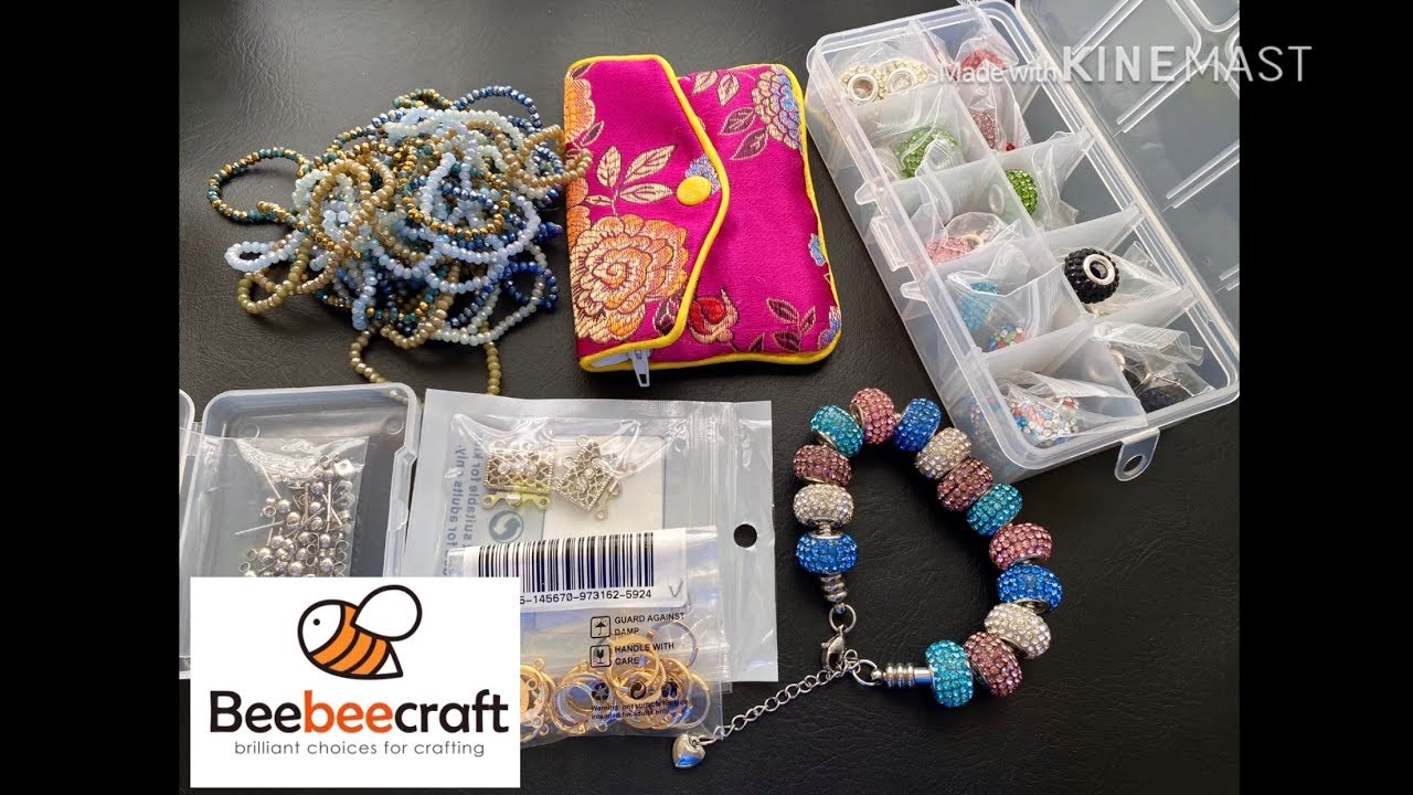 Beebeecraft Unboxing || Beads Haul || Beebeecraft Materials - YouTube