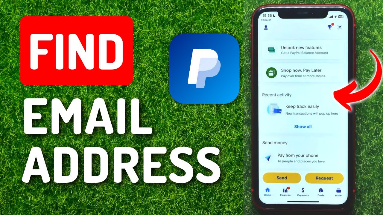How to Find Paypal Email Address - YouTube