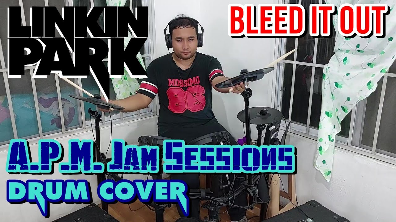 Linkin Park - Bleed It Out / ELECTRONIC DRUM COVER (APM Jam Sessions ...