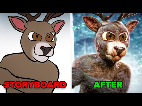 [STORYBOARD vs FINAL] 99 Nights - The Deer (official song)