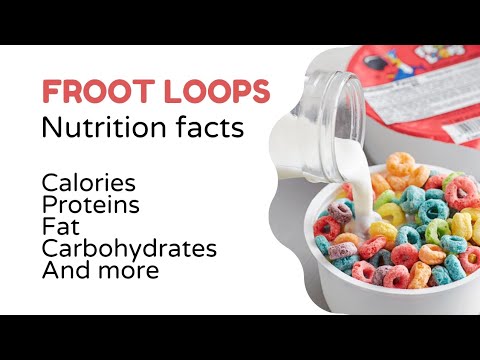 Froot loops cereal nutrition facts (calories, fats, proteins ...