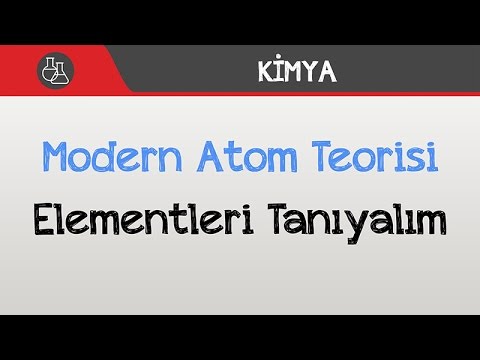Modern Atom Teorisi - Elementleri Tanıyalım