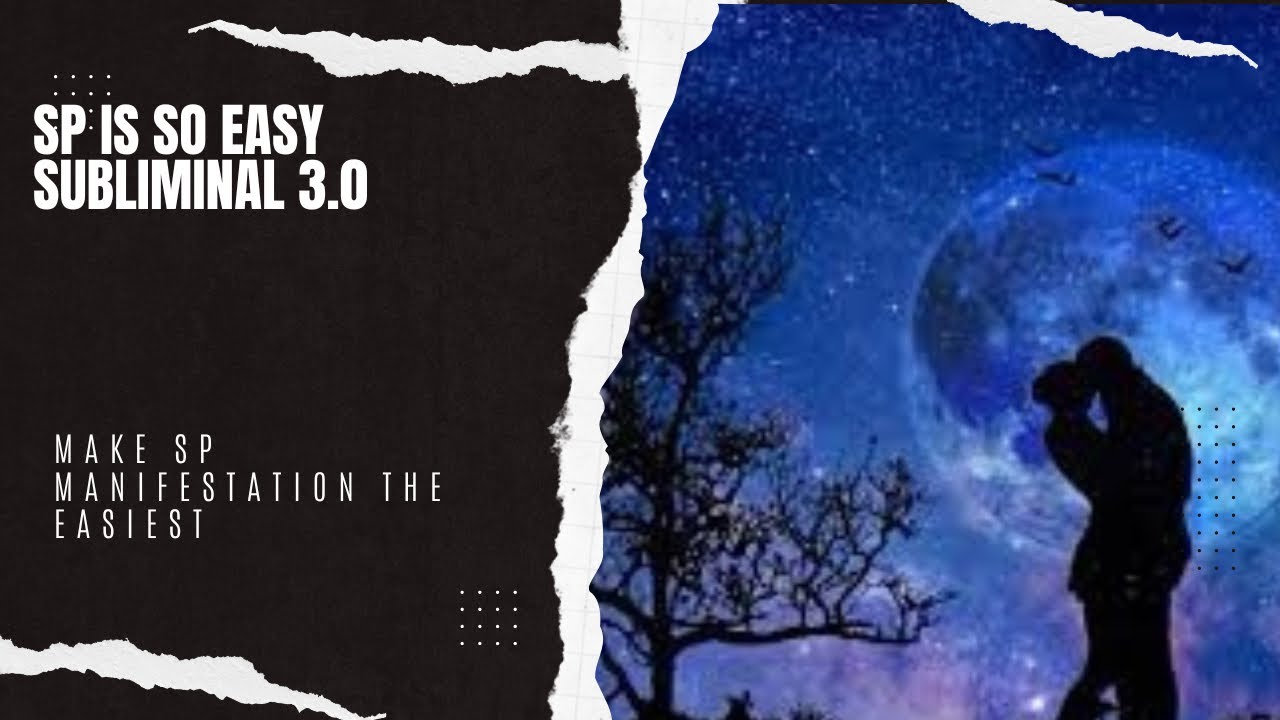 SP Is So Easy To Manifest Subliminal 3.0 - YouTube