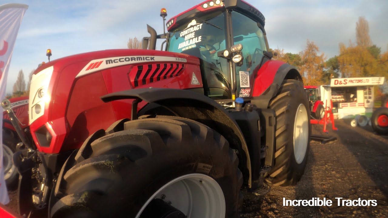2019 McCormick X8.660 VT-Drive 6.7 Litre 6-Cyl Diesel Tractor (258 ...