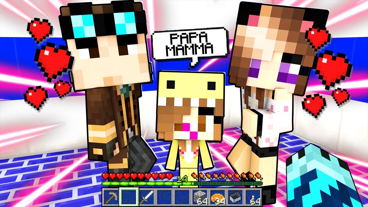 È NATA LA FIGLIA DI LYON E ANNA!! Vita su Minecraft #5 - YouTube