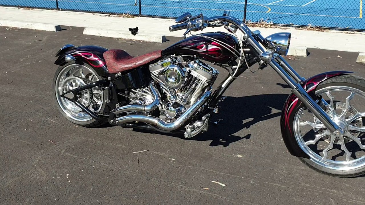 Pro street custom Chopper godfather - YouTube