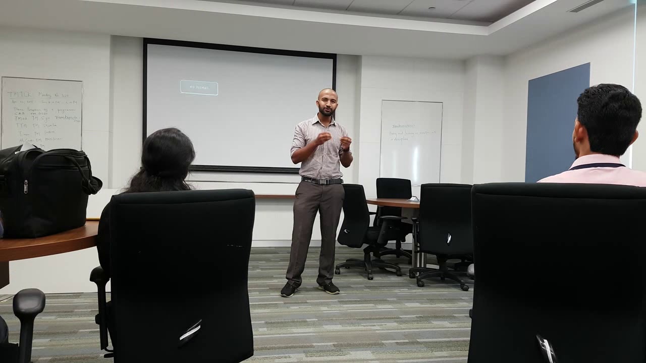 Toastmasters Ice breaker speech. Title "Oraesh". - YouTube