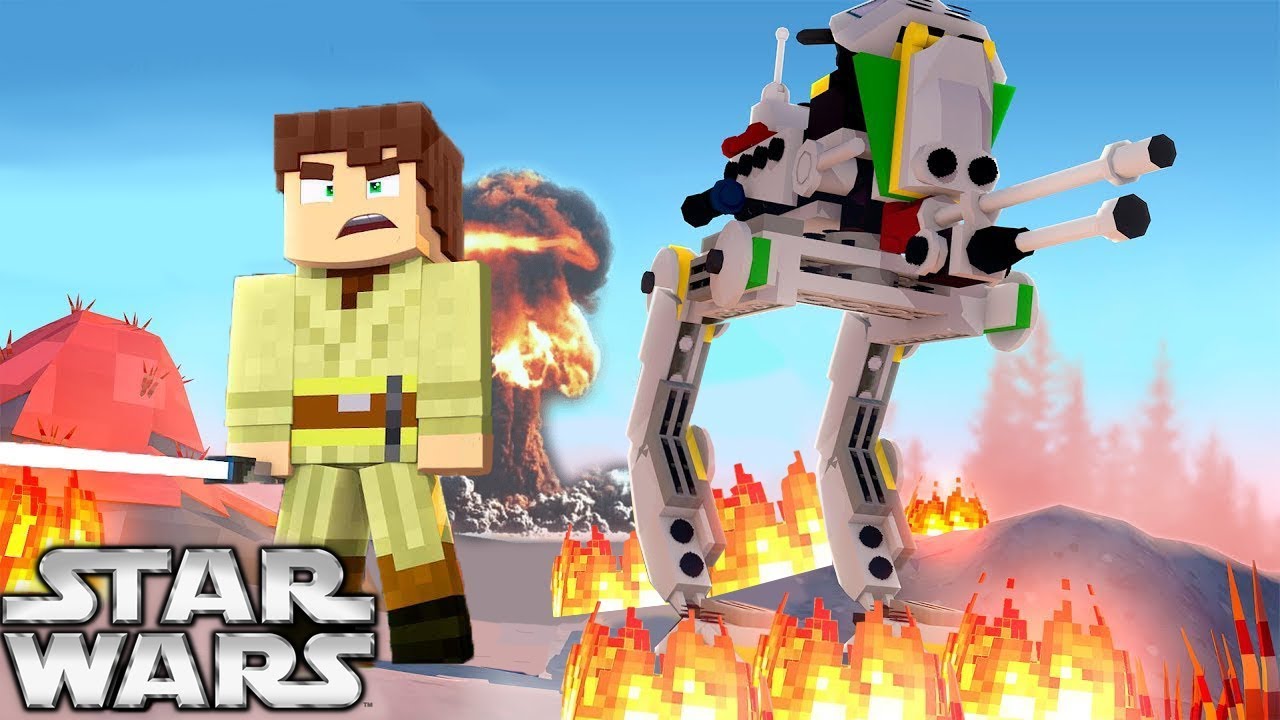 STAR WARS - LUKE SKYWALKERS FIRST ADVENTURE!!! - Minecraft Little Club ...